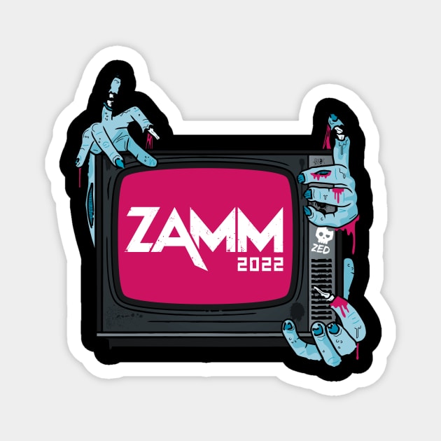ZAMM 2022 TV - Zombie Apocalypse - Magnet | TeePublic