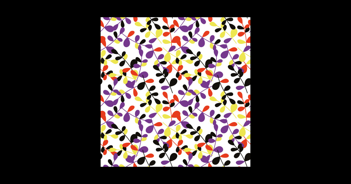 Leaf Shape Large Scale - Leaf Pattern - Sticker | TeePublic