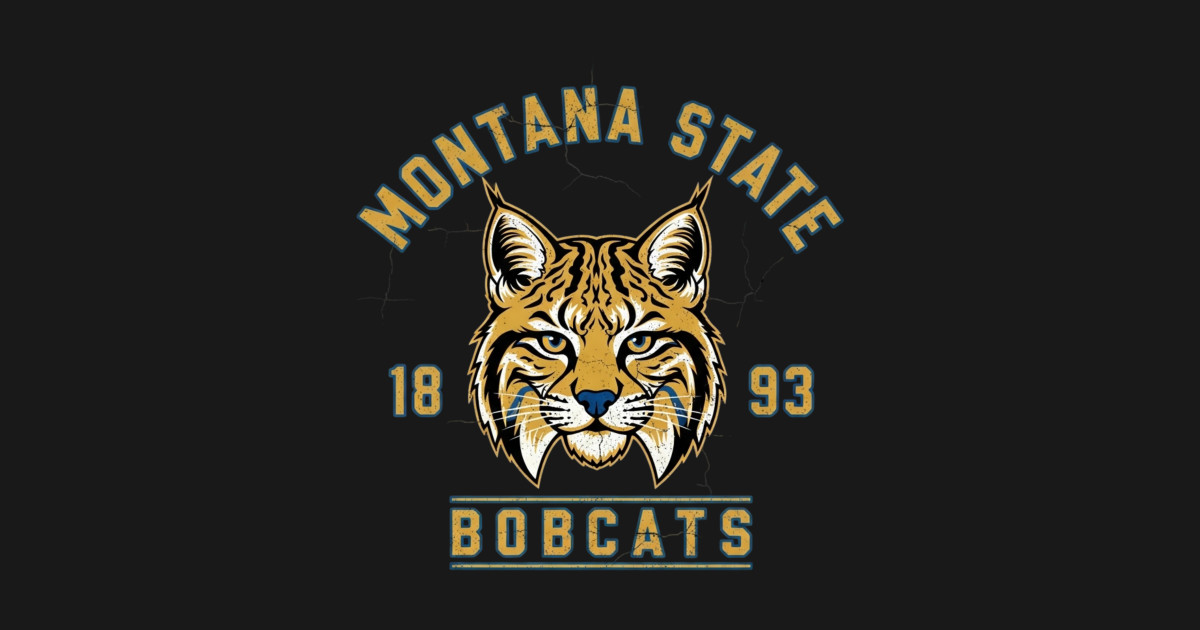 Montana State Bobcats Mascot - Montana State Bobcats Mascot - T-Shirt ...