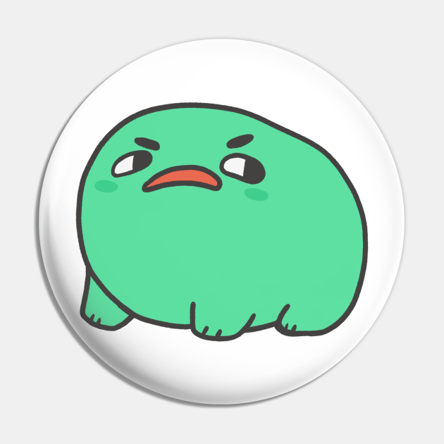 Disgusted frog - Mood - Pin | TeePublic