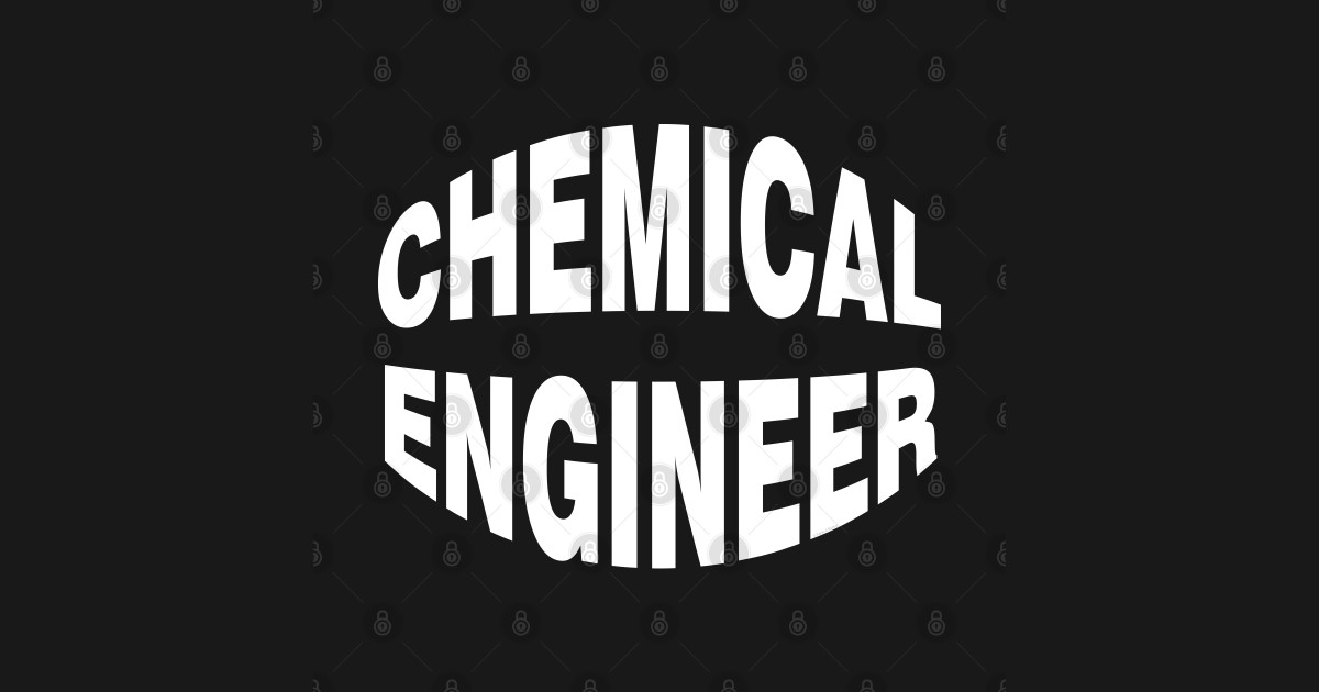 Chemical Engineer White Text - Chemical Engineers - Sticker | TeePublic