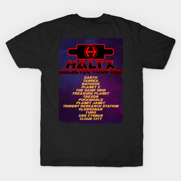 Halyx 1981 Galactic Tour Shirt - Halyx - T-Shirt | TeePublic