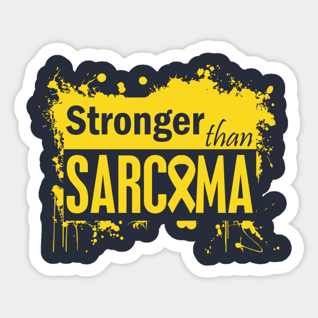 sarcoma cancer awareness - Sarcoma Cancer Awareness - Sticker | TeePublic