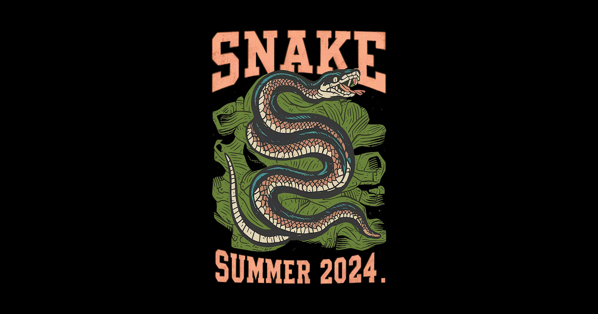snake summer 2024 - Snake Summer 2024 - Sticker | TeePublic