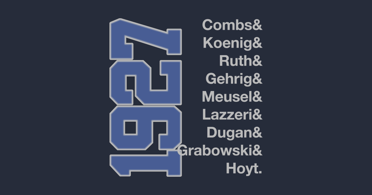 Murderer's Row - Yankees - T-Shirt | TeePublic