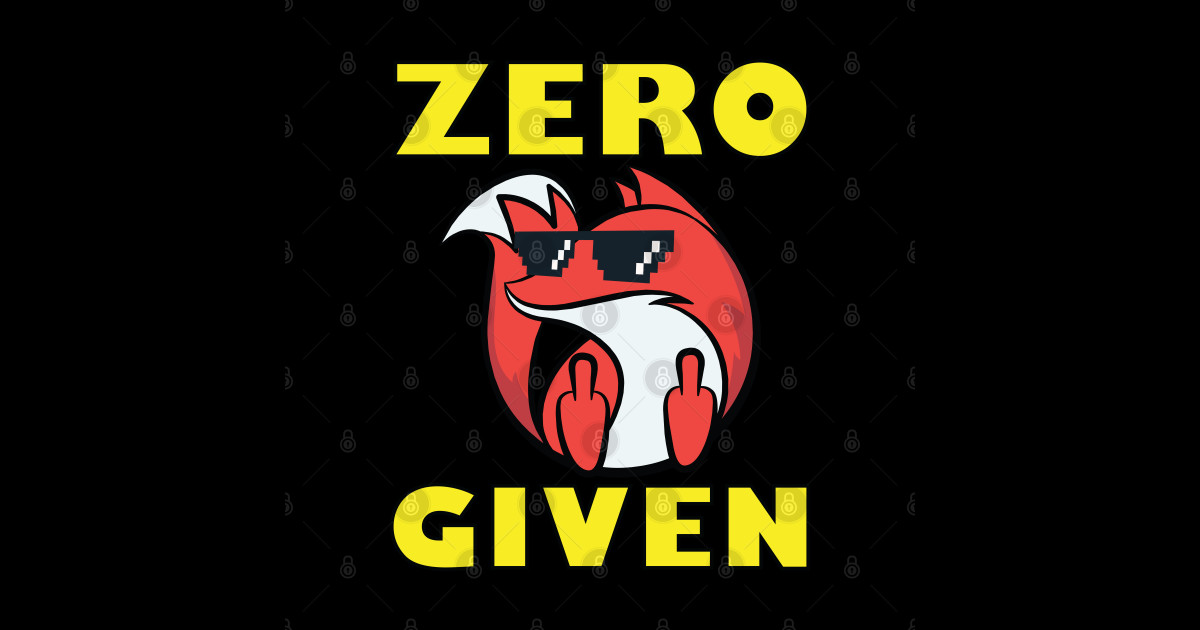 Middle finger fox - Middle Finger - Sticker | TeePublic