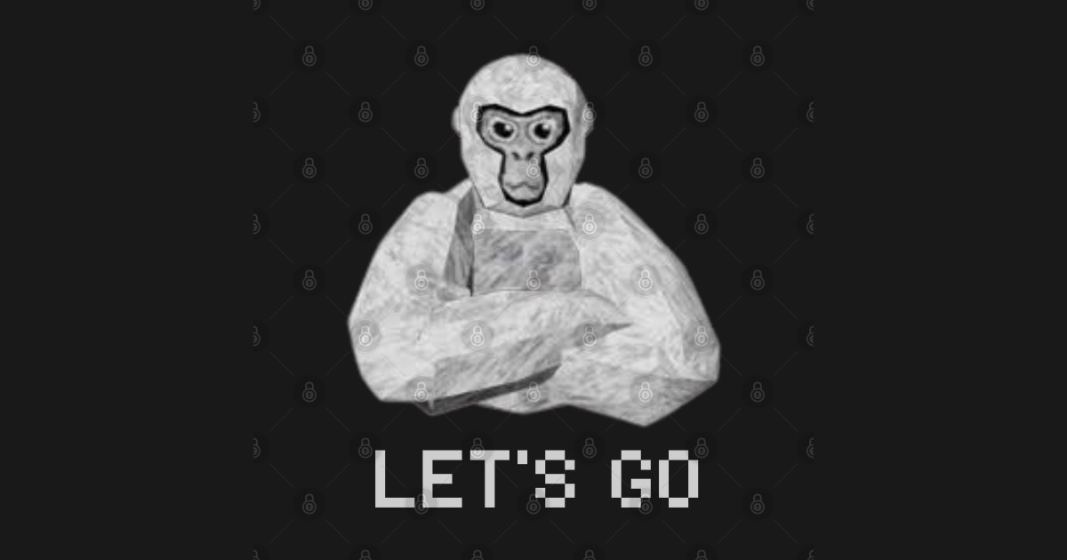 Gorilla Tag PFP Monke Merch VR Gamer - Gorilla Tag - T-Shirt | TeePublic