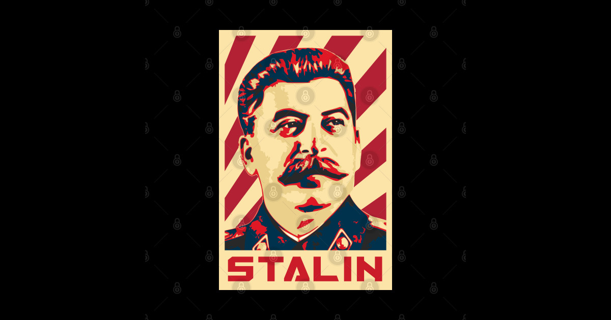 Joseph Stalin Propaganda Poster - Joseph - Sticker | TeePublic
