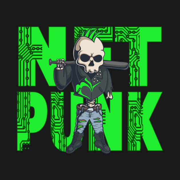 NFT PUNK NFT PUNK Non Functional Token - Nft - T-Shirt | TeePublic