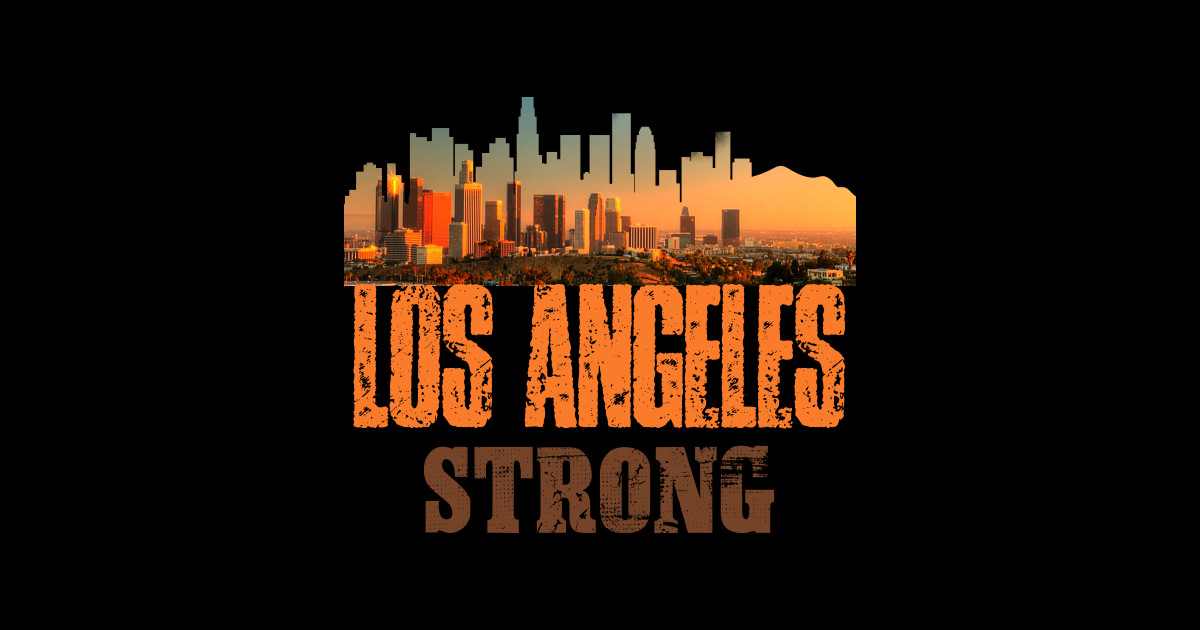 Pray for Los Angeles, LA Strong! - Pray For Los Angeles - Sticker | TeePublic