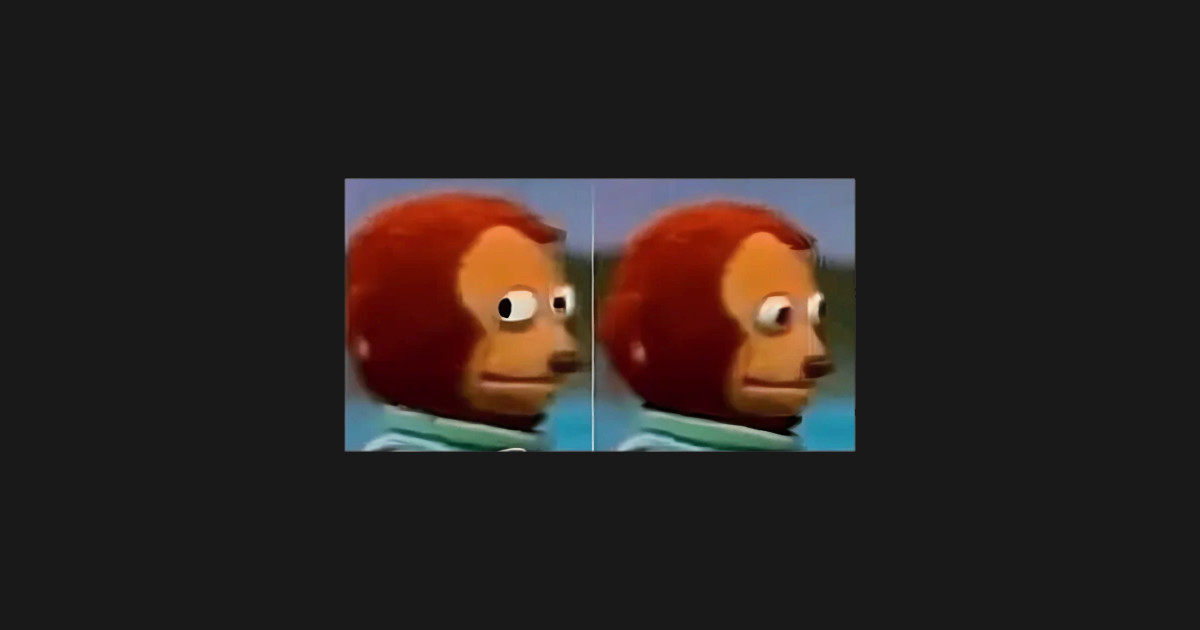 Suspicious Monkey Meme - Suspicious Monkey Meme - T-Shirt | TeePublic