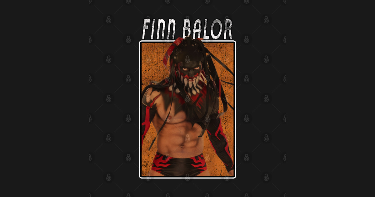 Vintage Wwe Finn Balor - Finn Balor - T-Shirt | TeePublic