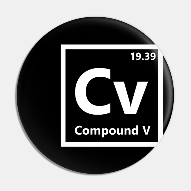 The Boys Compound V Periodic Table Element - Compound V - Pin | TeePublic