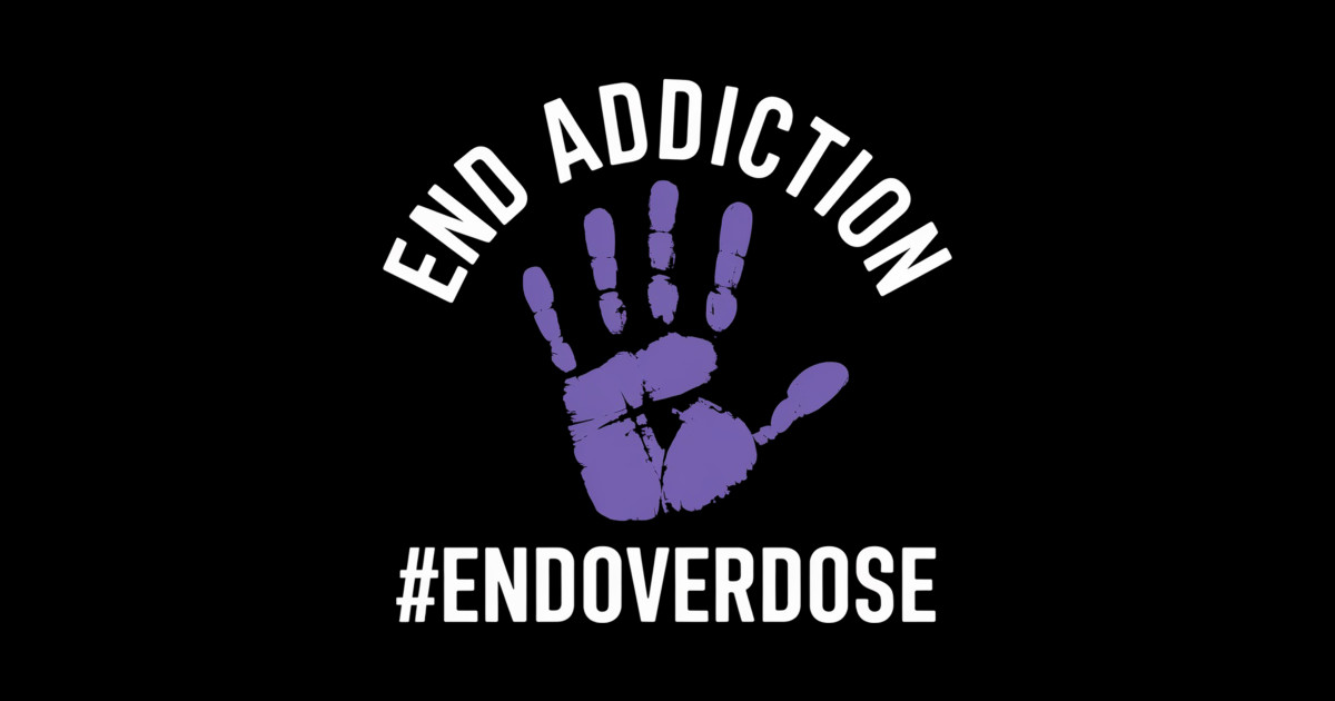 End Addiction Purple Ribbon Overdose Awareness - Overdose Awareness ...
