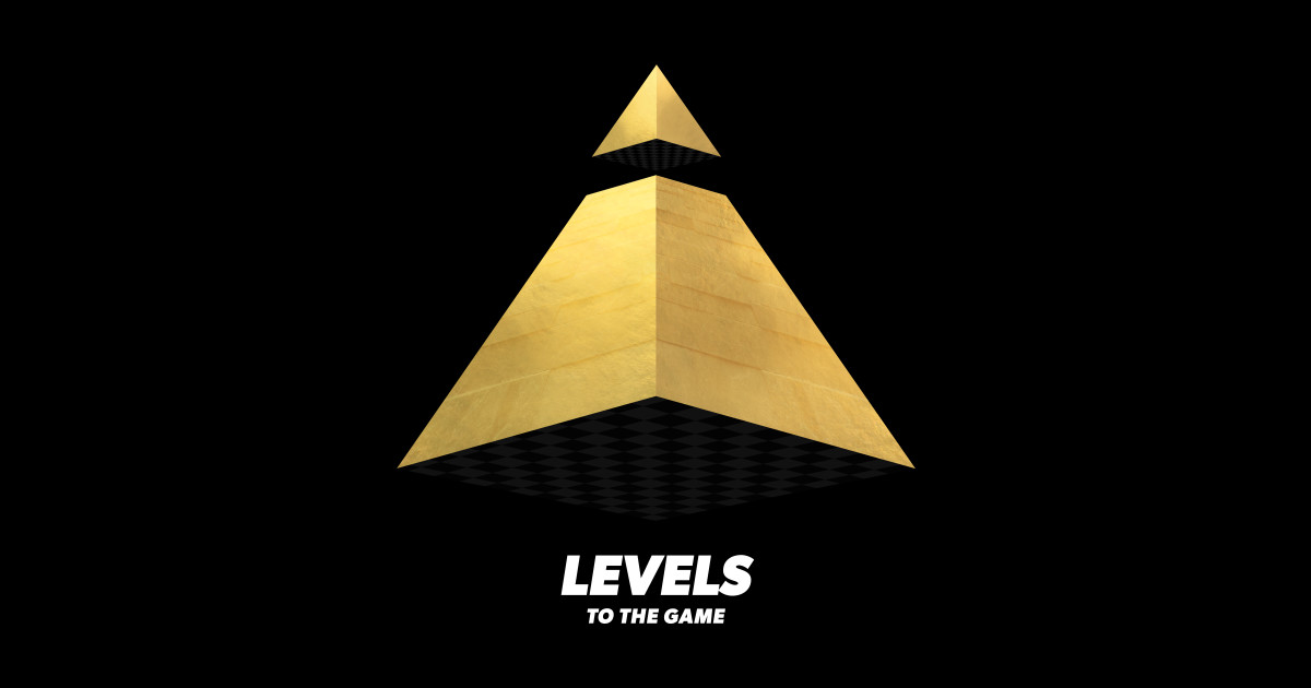 Levels To The Game - Levels - Sticker | TeePublic