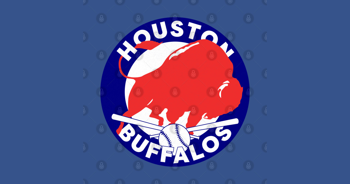 Historic Houston Buffalos (Buffs) Baseball - Texas - T-Shirt | TeePublic