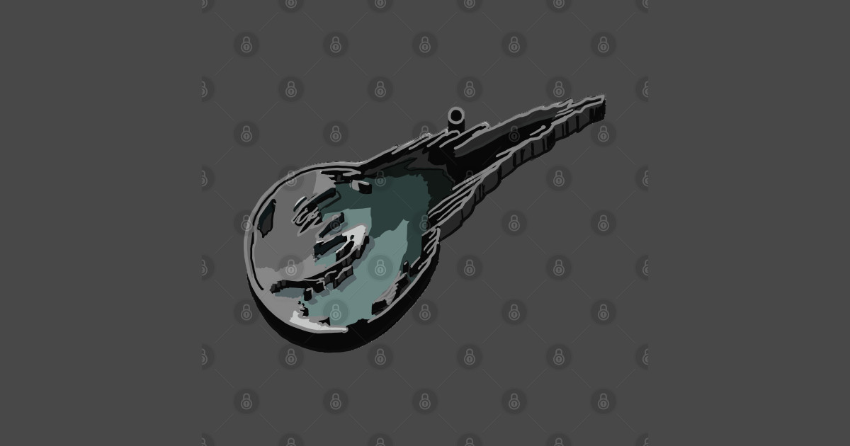 Final Fantasy 7 Remake Meteor Logo - Final Fantasy 7 - T-Shirt | TeePublic