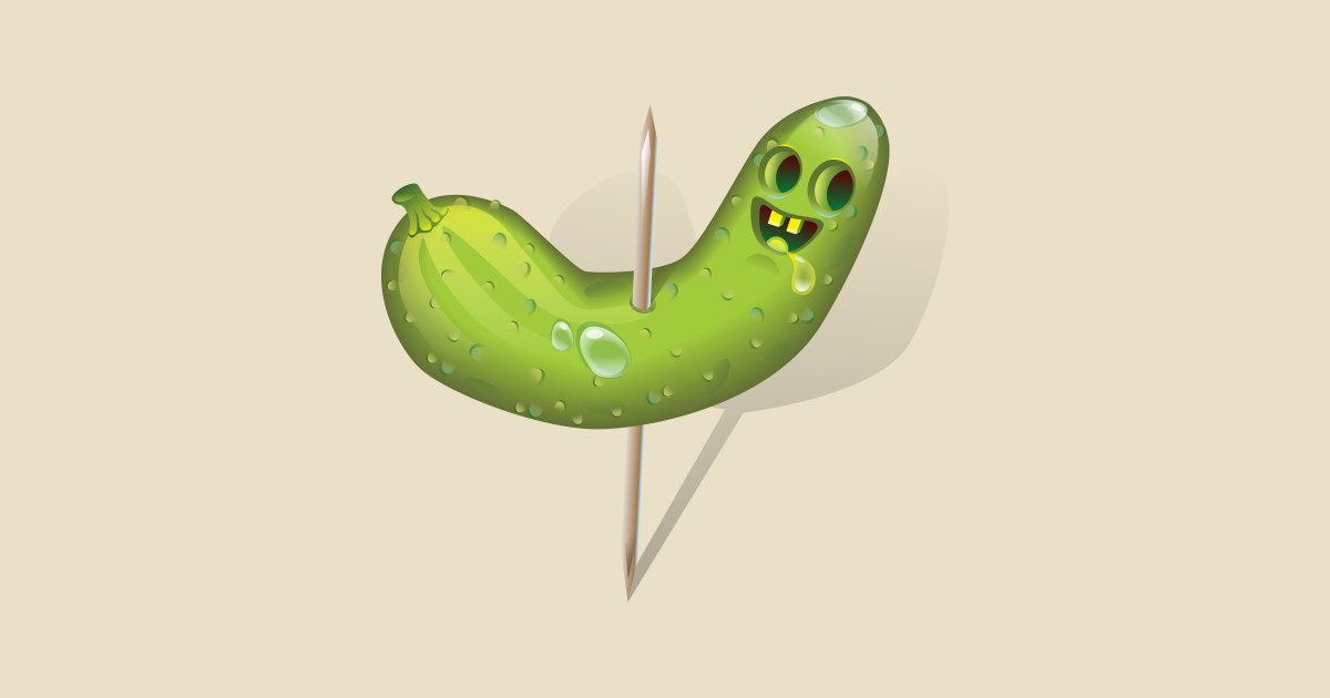 Evil Cucumber - Cucumber - T-Shirt | TeePublic