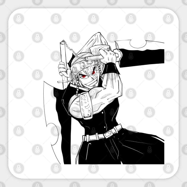 sound hashira tengen usui in kimetsu no yaiba demon slayer art - Demon ...