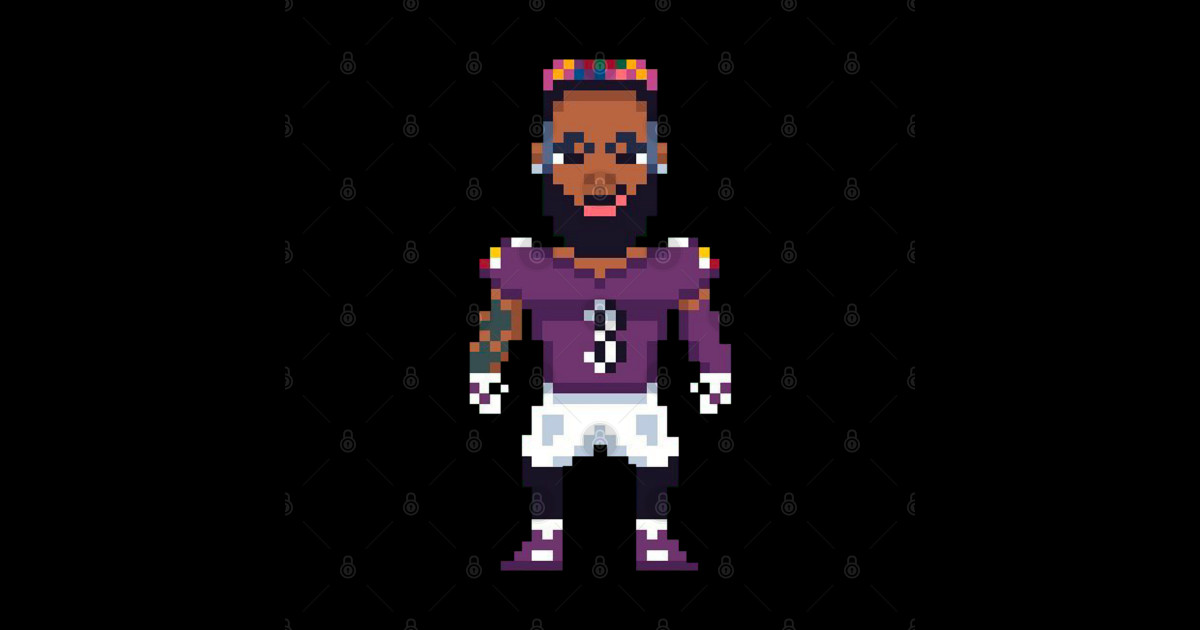 OBJ 8bit - Odell Beckham Jr - Sticker | TeePublic