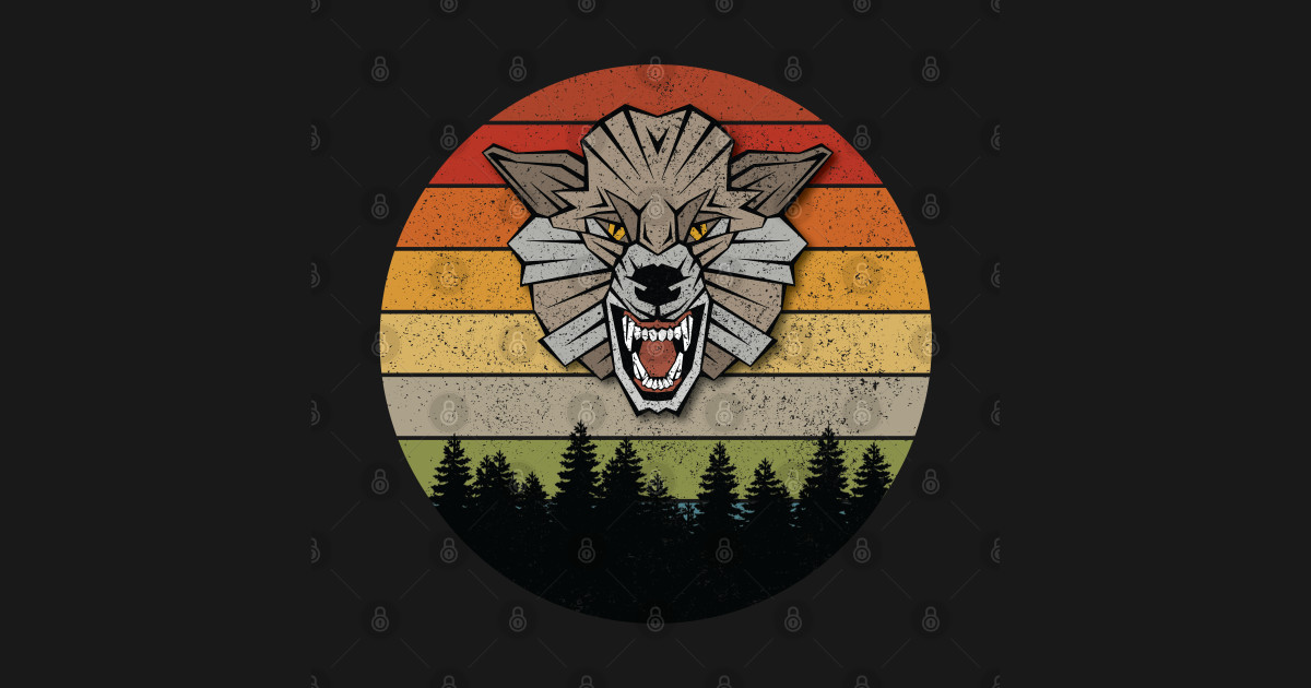 wild wolf retro design - Wild Wolf - T-Shirt | TeePublic