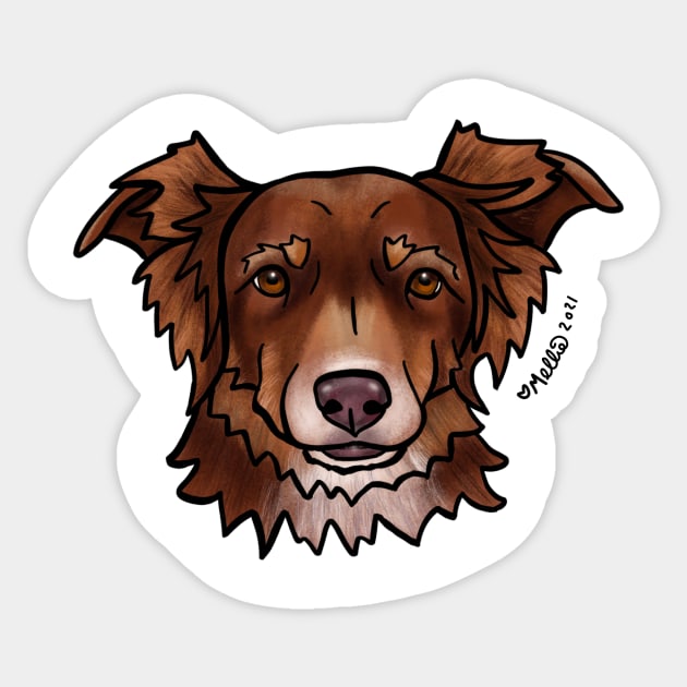 Ellie Mae - Dogs of Redstone - Ellie Mae Dogs Of Redstone - Sticker ...