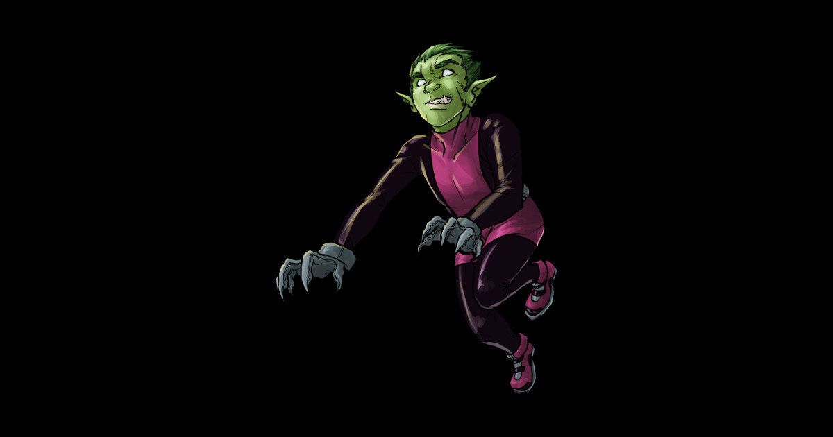 Beast Boy - Teen - Sticker | TeePublic