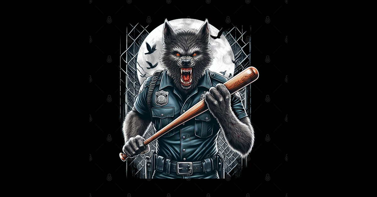 Wolf Police - Police - Sticker | TeePublic