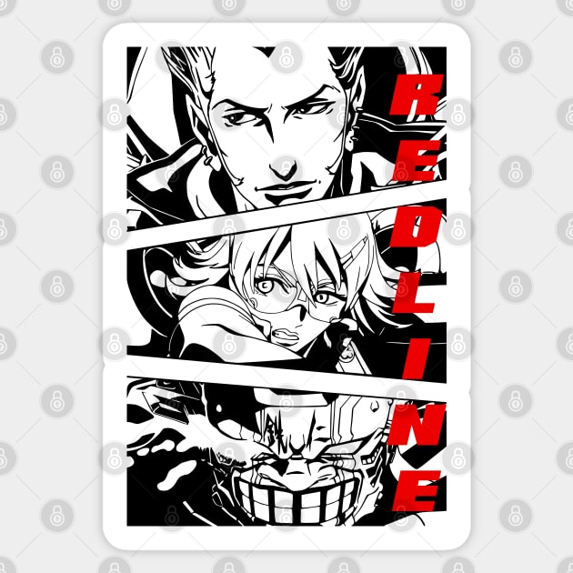 Redline Podium Challenge - Redline - Sticker | TeePublic