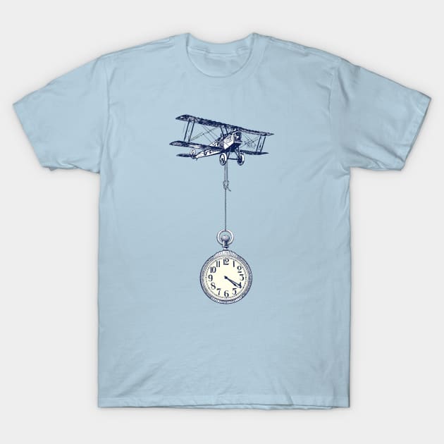 Time Flies - Clock - T-Shirt | TeePublic