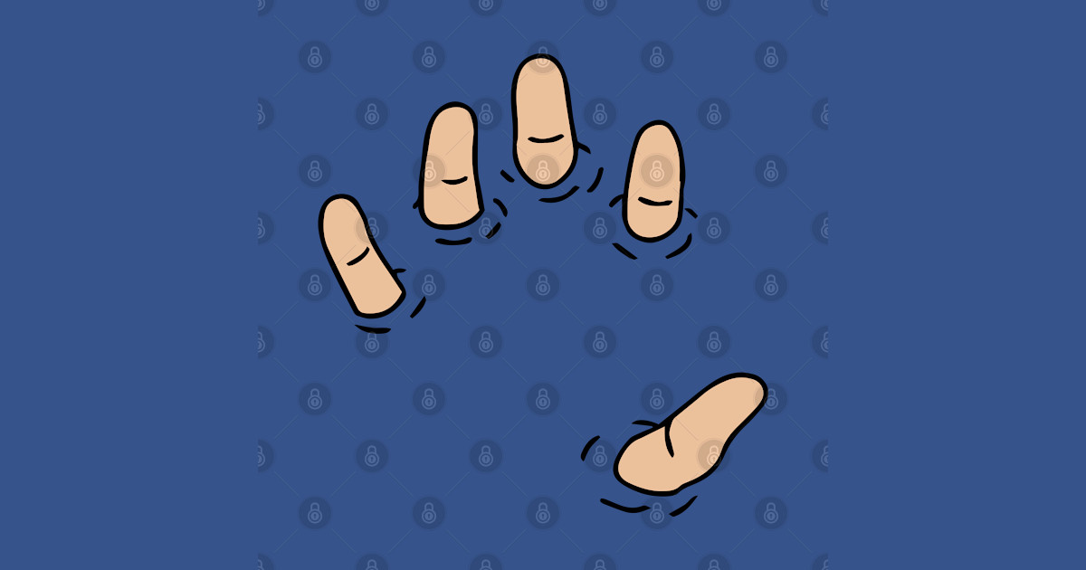 DROWN HAND - Line Art - T-Shirt | TeePublic