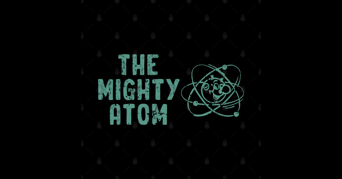 The Mighty Atom - Reddy Kilowatt - The Mighty Atom - Sticker | TeePublic