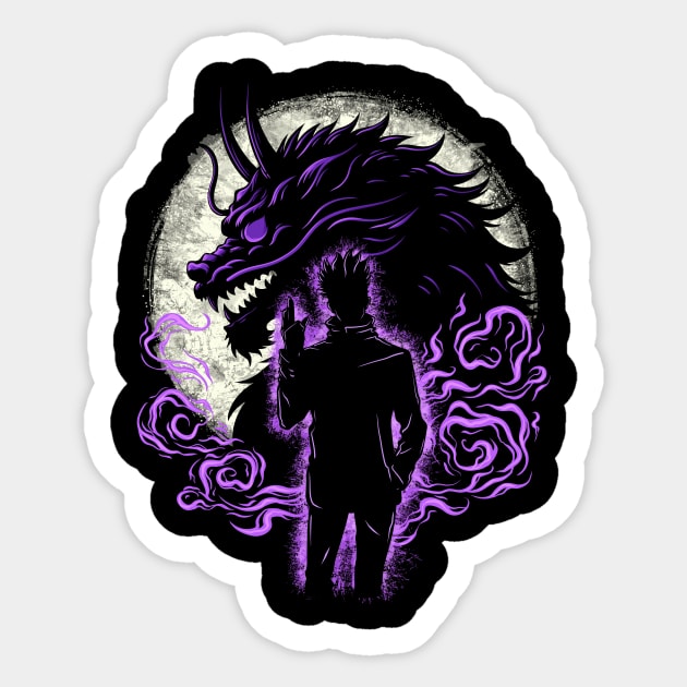 The Cursed God - Anime And Manga - Sticker | TeePublic