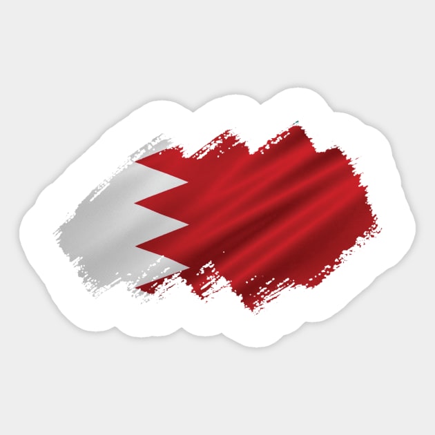 Flag of Bahrain - Flag Of Bahrain - Sticker | TeePublic