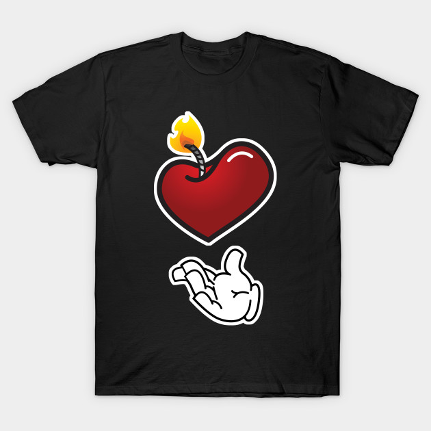 C'mon Baby Light My Fire - Smoldering - T-Shirt | TeePublic
