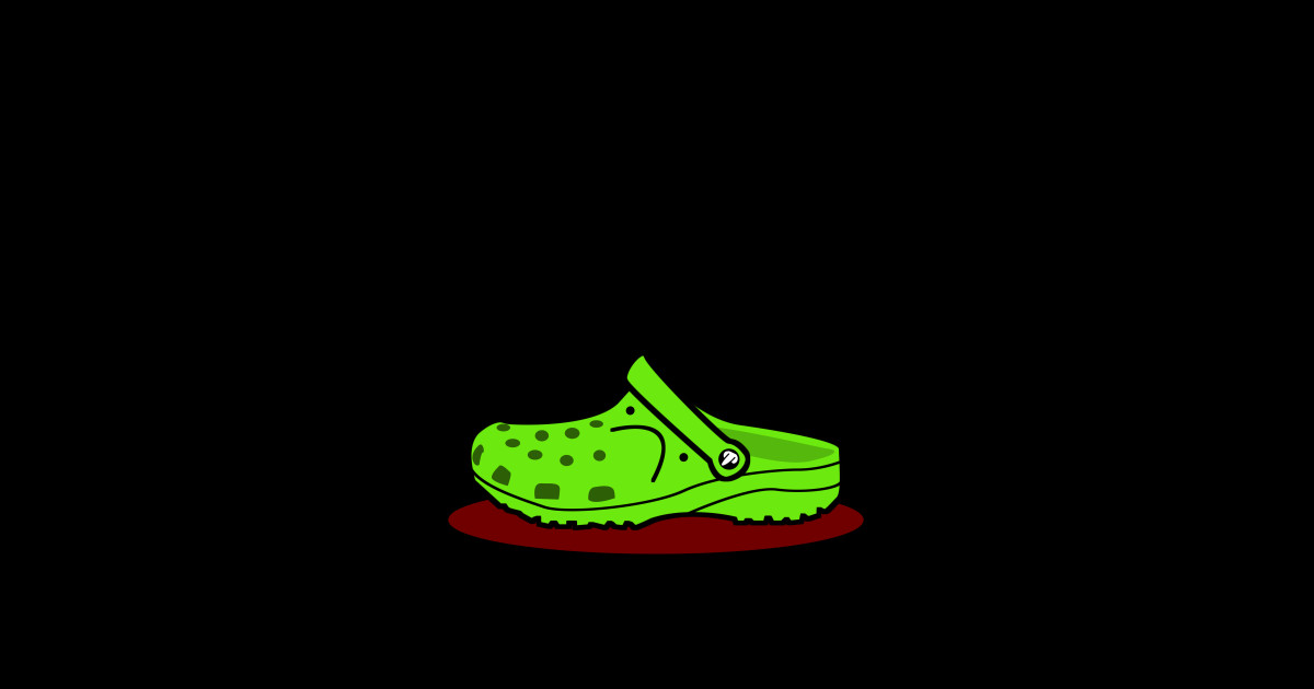 Unsightly croc - Unsightly Croc - Sticker | TeePublic