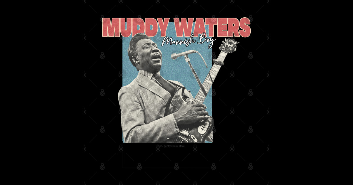 Muddy Waters - Muddy Waters - Sticker | TeePublic