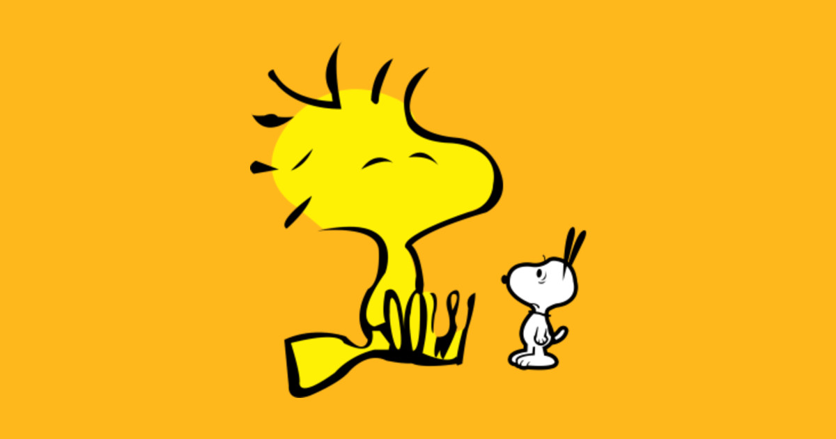 Big Giant Woodstock surprised Snoopy - Snoopy - T-Shirt | TeePublic Big Giant Woodstock surprised Snoopy - Snoopy - T-Shirt | TeePublic