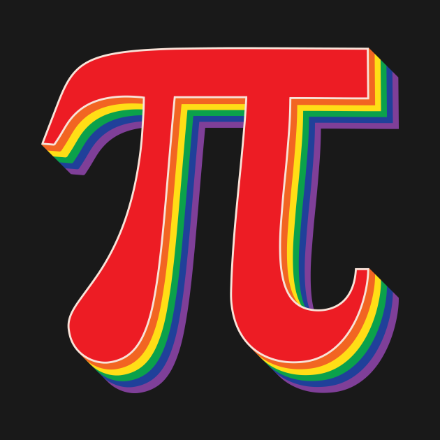 Rainbow Pi π - Pi - T-Shirt | TeePublic