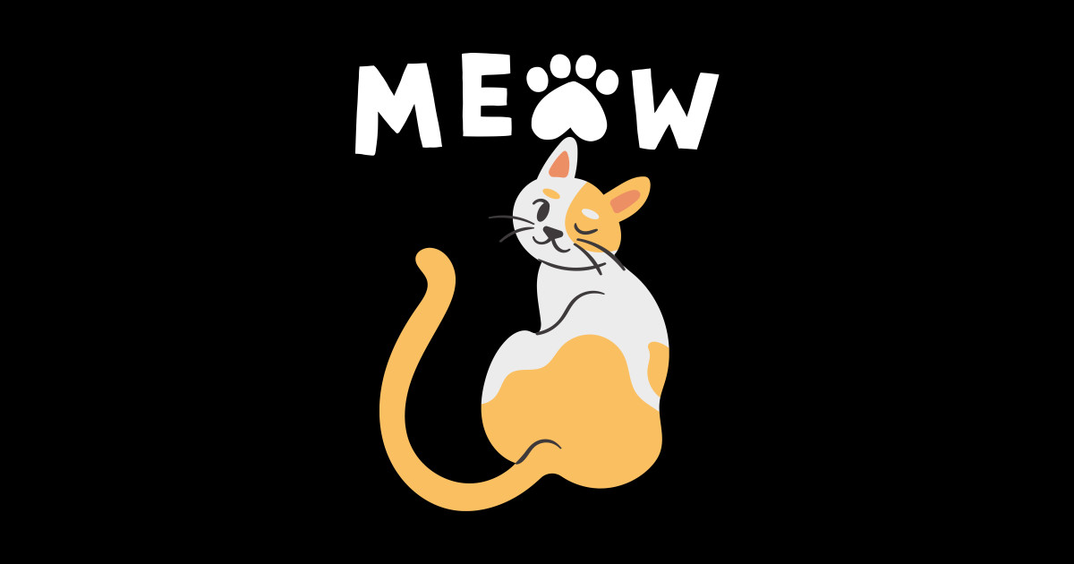 miew cats - Cats Love - Sticker | TeePublic