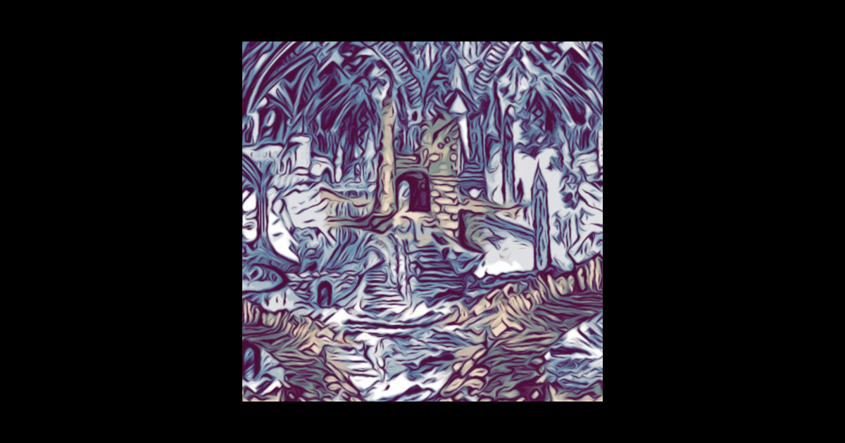 Gothic citadel - Gothic - Sticker | TeePublic