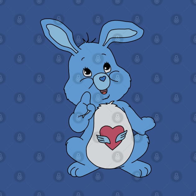 Swift Heart Rabbit Vintage 80’s Care Bear Cousin - Care Bear Cousins ...