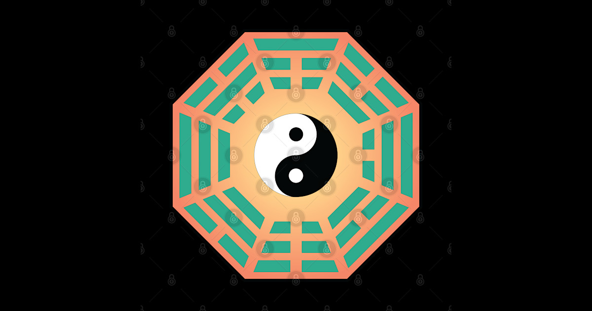 I Ching Yin Yang - I Ching - Sticker | TeePublic