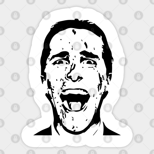 American Psycho - American Psycho - Sticker | TeePublic
