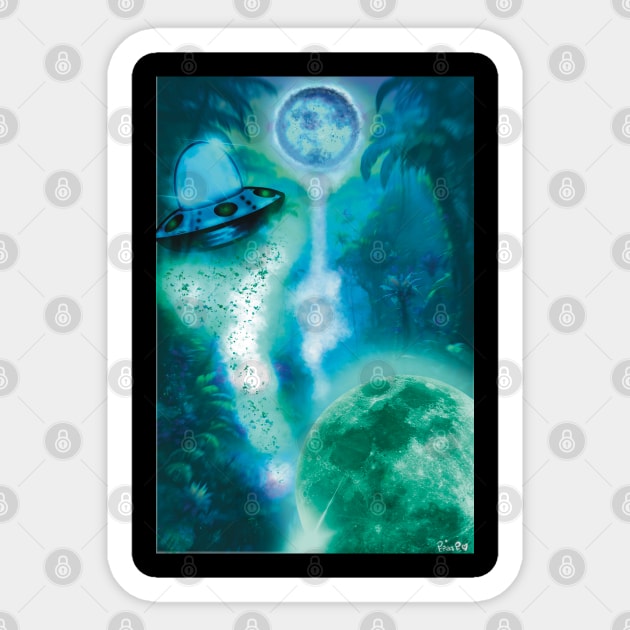 The Rainforest Invasion - Rainforest - Sticker | TeePublic