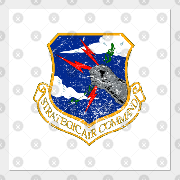 Strategic Air Command - Large Color Logo - Strategic Air Command ...