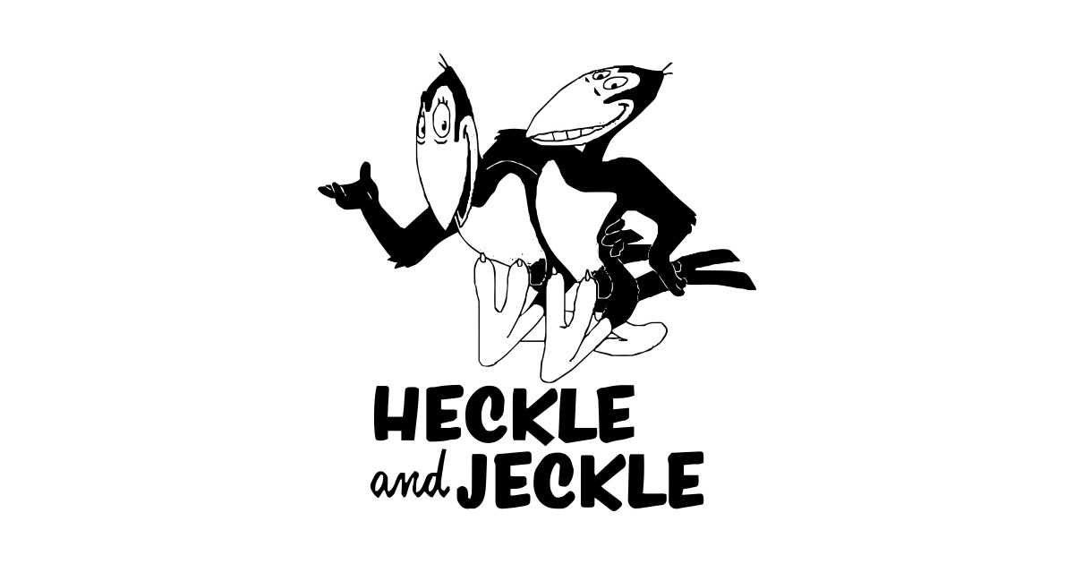 Heckle and Jeckle - Old Cartoon - Saturday Morning Cartoons - T-Shirt ...