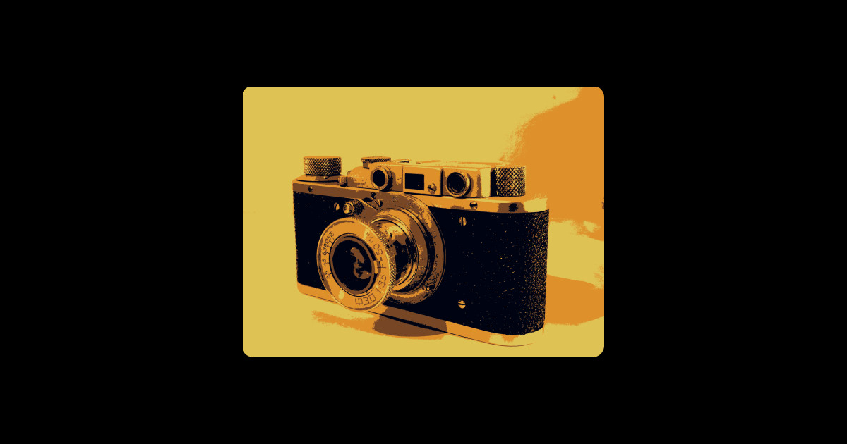 Vintage Camera - Vintage Camera - Sticker | TeePublic