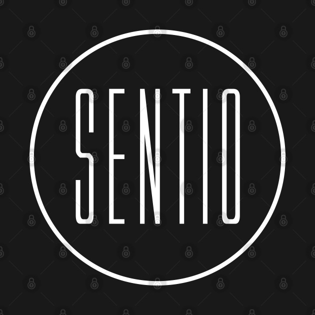 Sentio Logo with Front Outline - Acting - T-Shirt | TeePublic