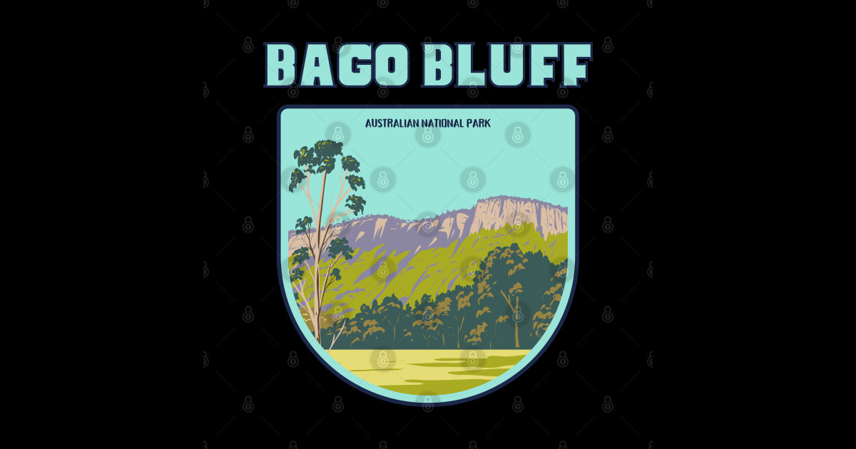 Bago Bluff National Park - Bago Bluff National Park - Sticker | TeePublic